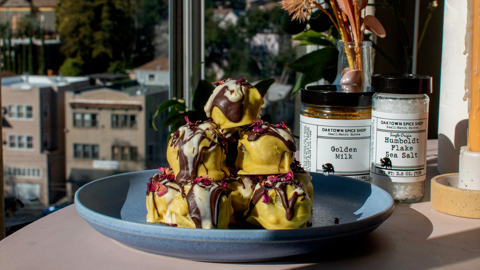 Golden Milk Truffles - Oaktown Spice Shop