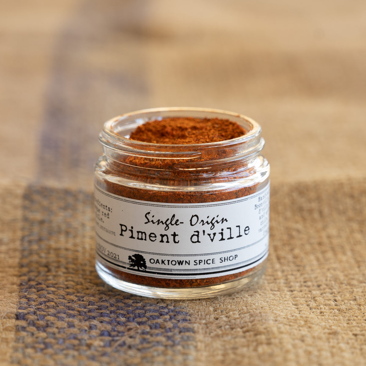 Single-Origin Piment d'ville - Oaktown Spice Shop