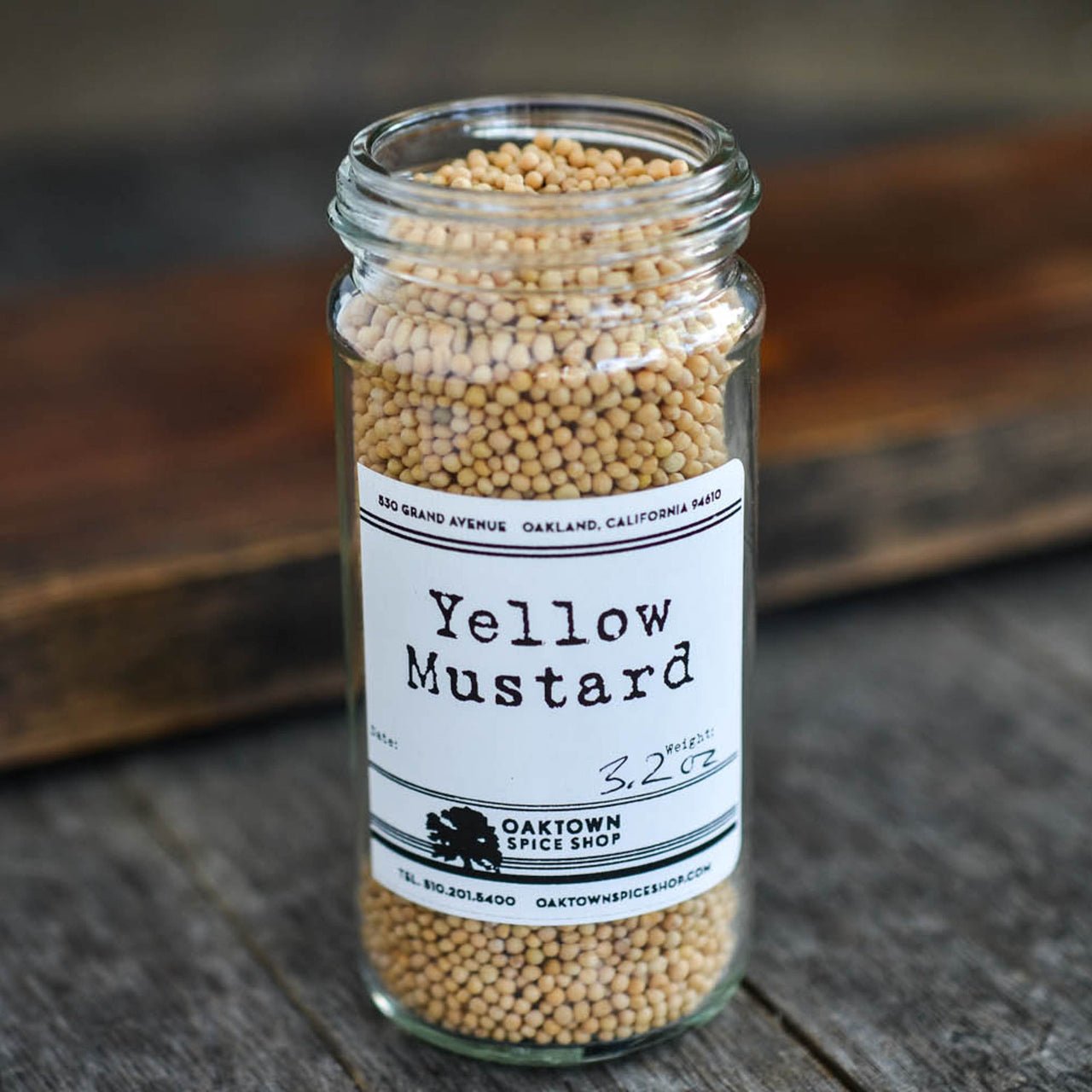 Yellow Mustard Seeds – Oaktown Spice Shop